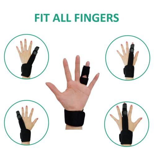 Kynnbluu Compression Finger Splint for Straightening Broken and trigger Fingers