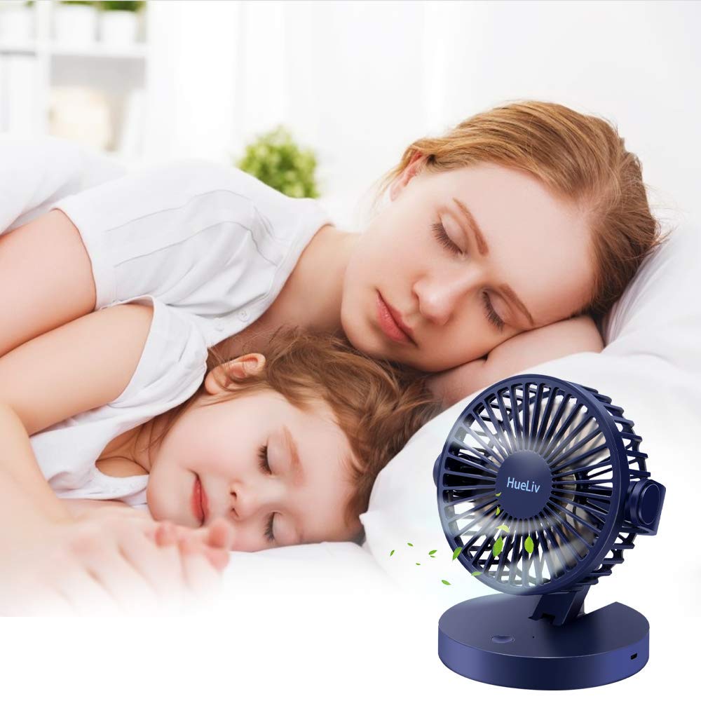 HueLiv Car Fan 12V