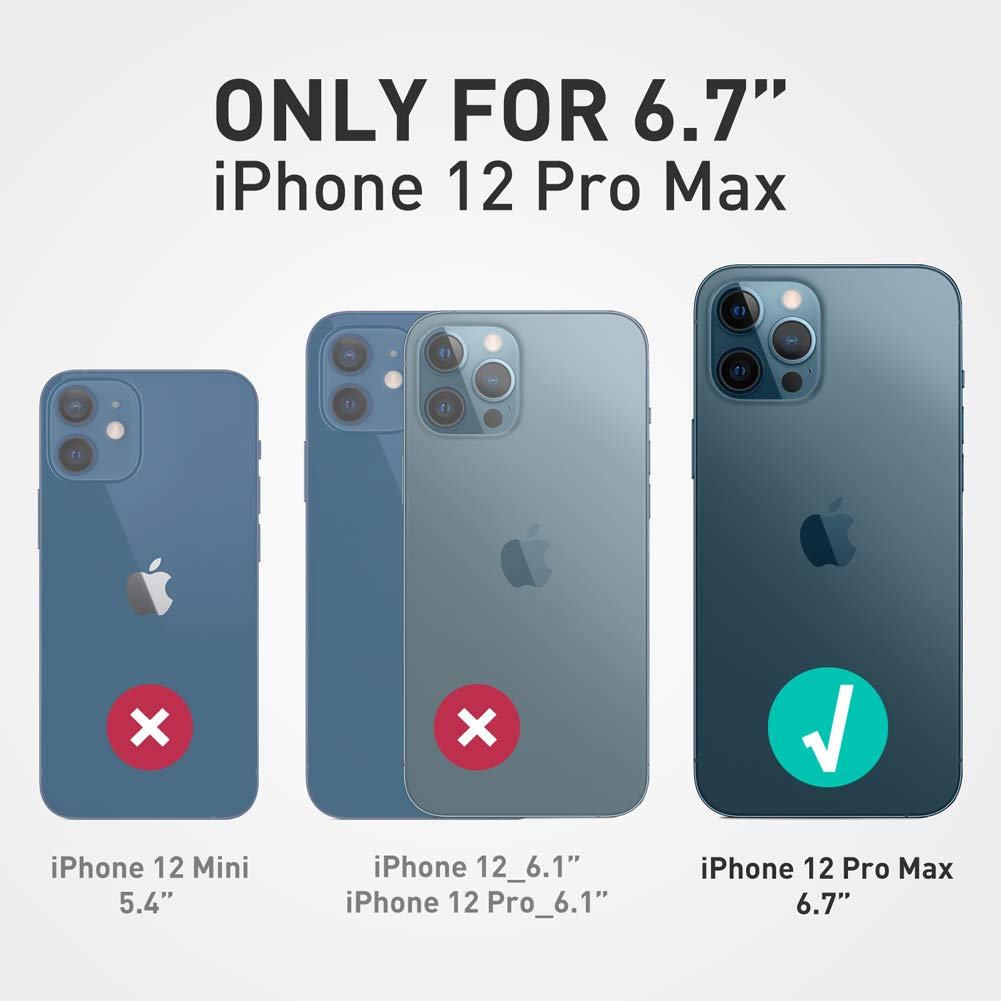 i-Blason Cosmo Wallet Case for iPhone 12 Pro Max 6.7 inch (2020 Release), Slim Designer Wallet Protective Case with Card Holder (Marble) (iPhone 2020 CosCard)