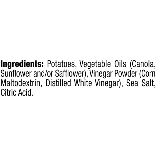 Kettle Brand Sea Salt and Vinegar Kettle Potato Chips, Gluten-Free, Non-GMO, 7.5 oz Bag