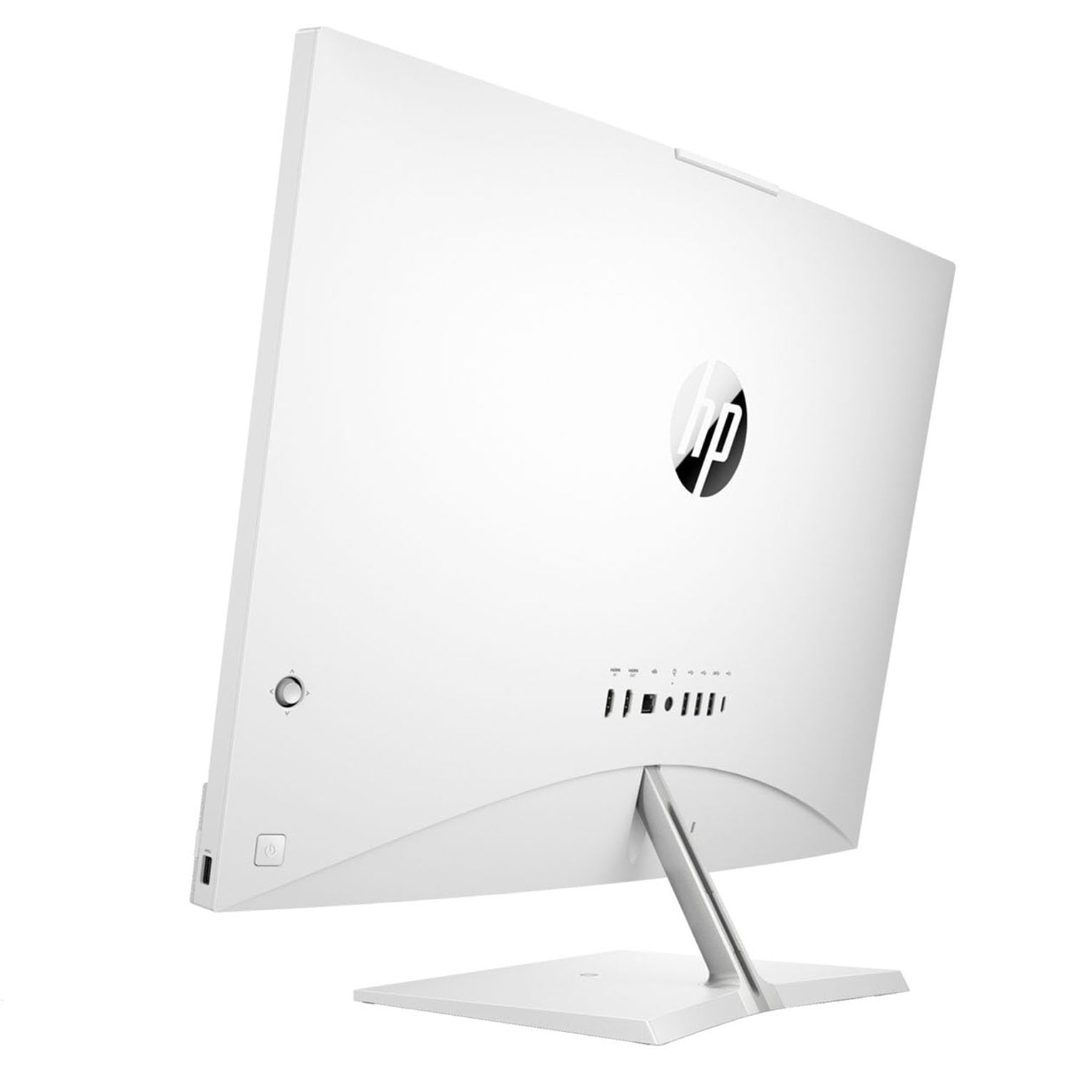 HP Business Pavilion 27" All in One Desktop, AMD Ryzen 7 5700U Processor, 32GB RAM, 1TB SSD, Micro-Edge, Anti-Glare, Wi-Fi 6, Webcam, HDMI, Wired Keyboard&Mouse, Windows 11 Pro, White