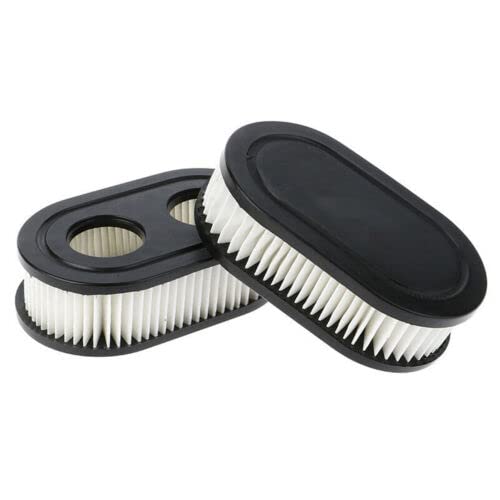 LEFITPA Replacement 2 Packs 593260 798452 5432 5432K Air Filter for Briggs & Stratton 09P702 9/10 OHV 500-550 E&Ex Series Walks Length- 4 3/8β Width- 2 1/2β Height- 1 3/8β