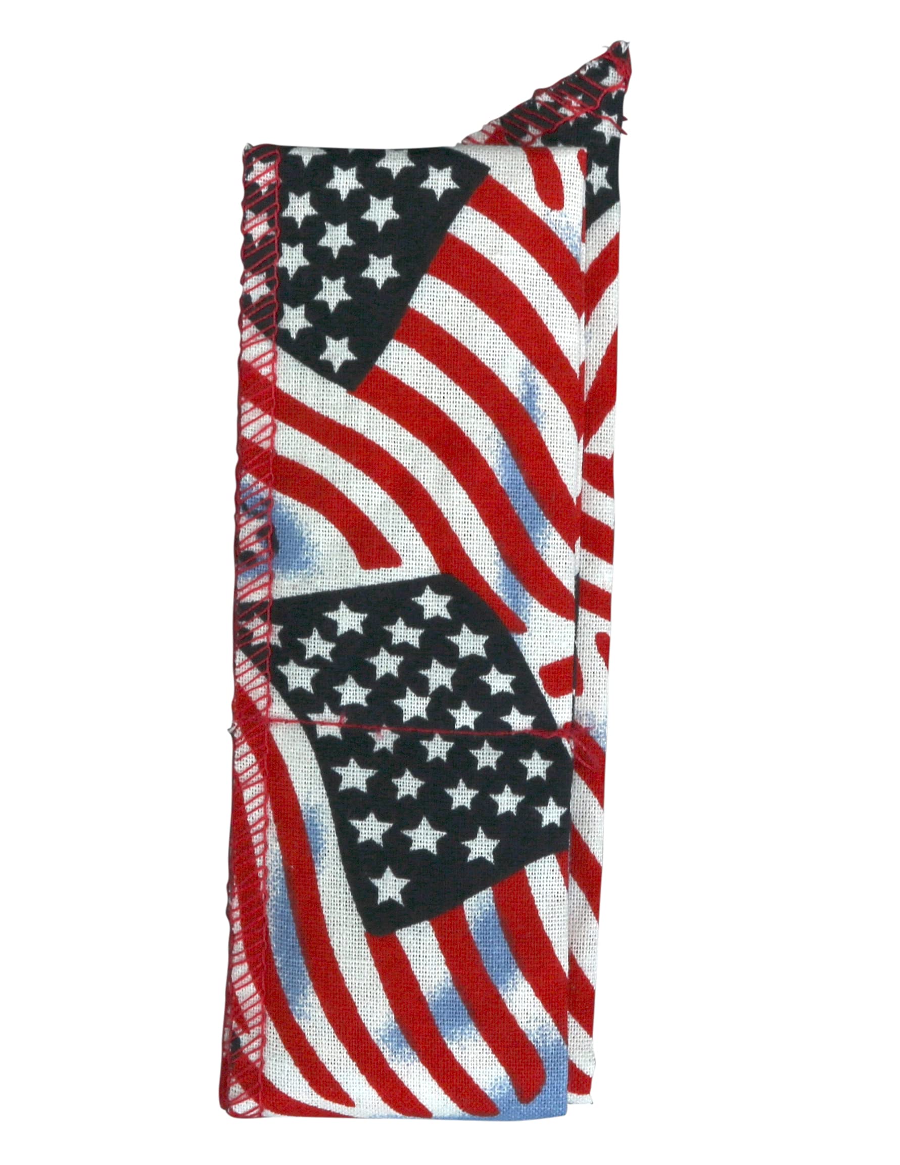 July 4th Gel Cooling Head Band, USA American Flag, 4-Pack by Iconikal