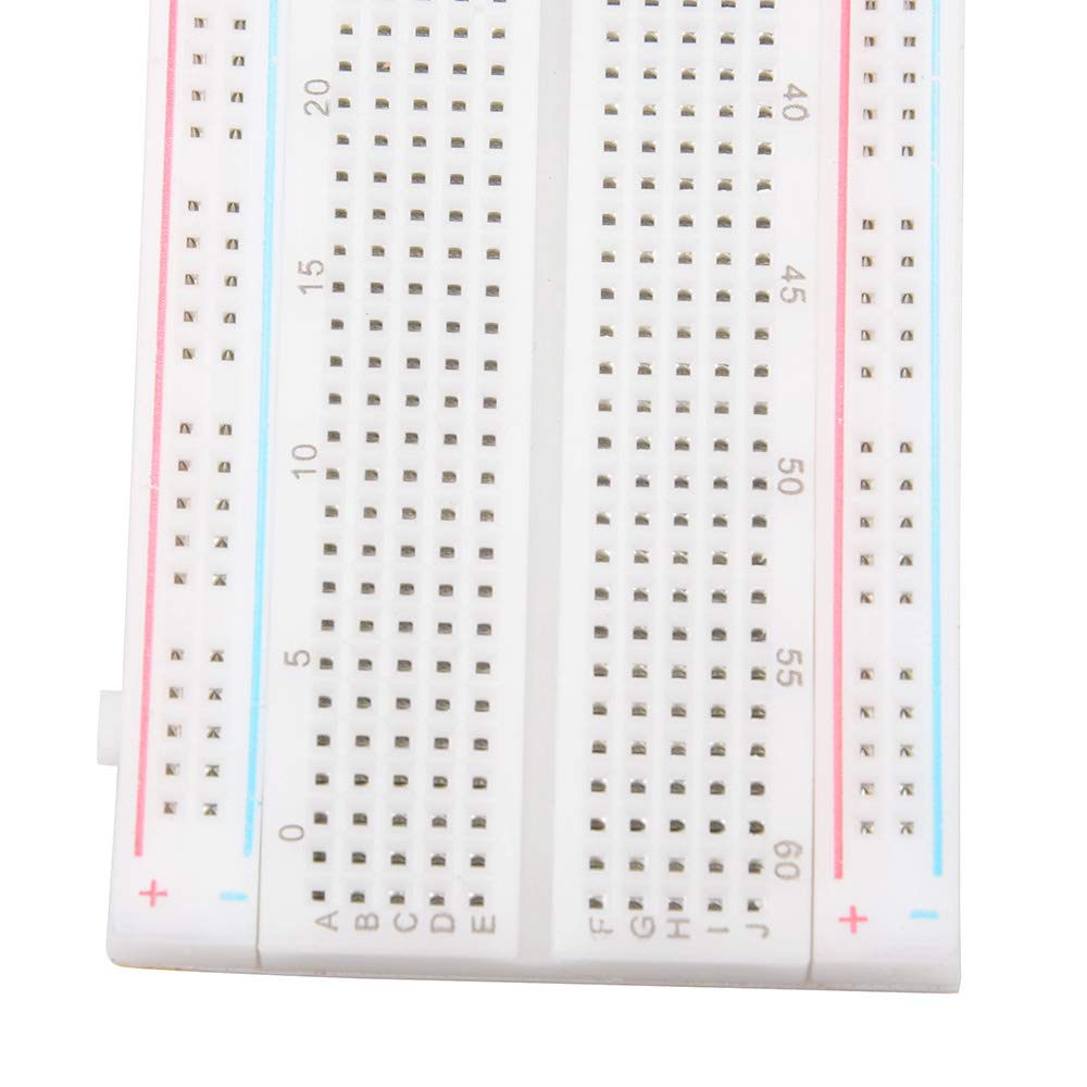 Qunqi 830 Tie Point PCB Solderless Breadboard for Arduino