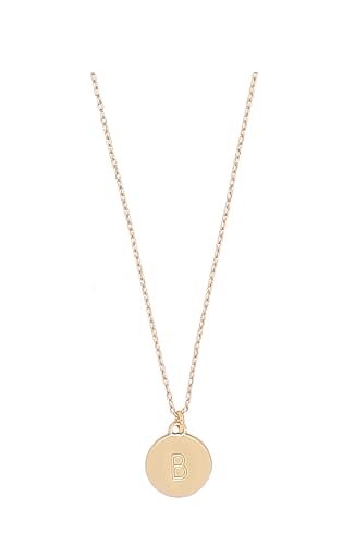 Kate Spade New York B Mini Pendant, Gold
