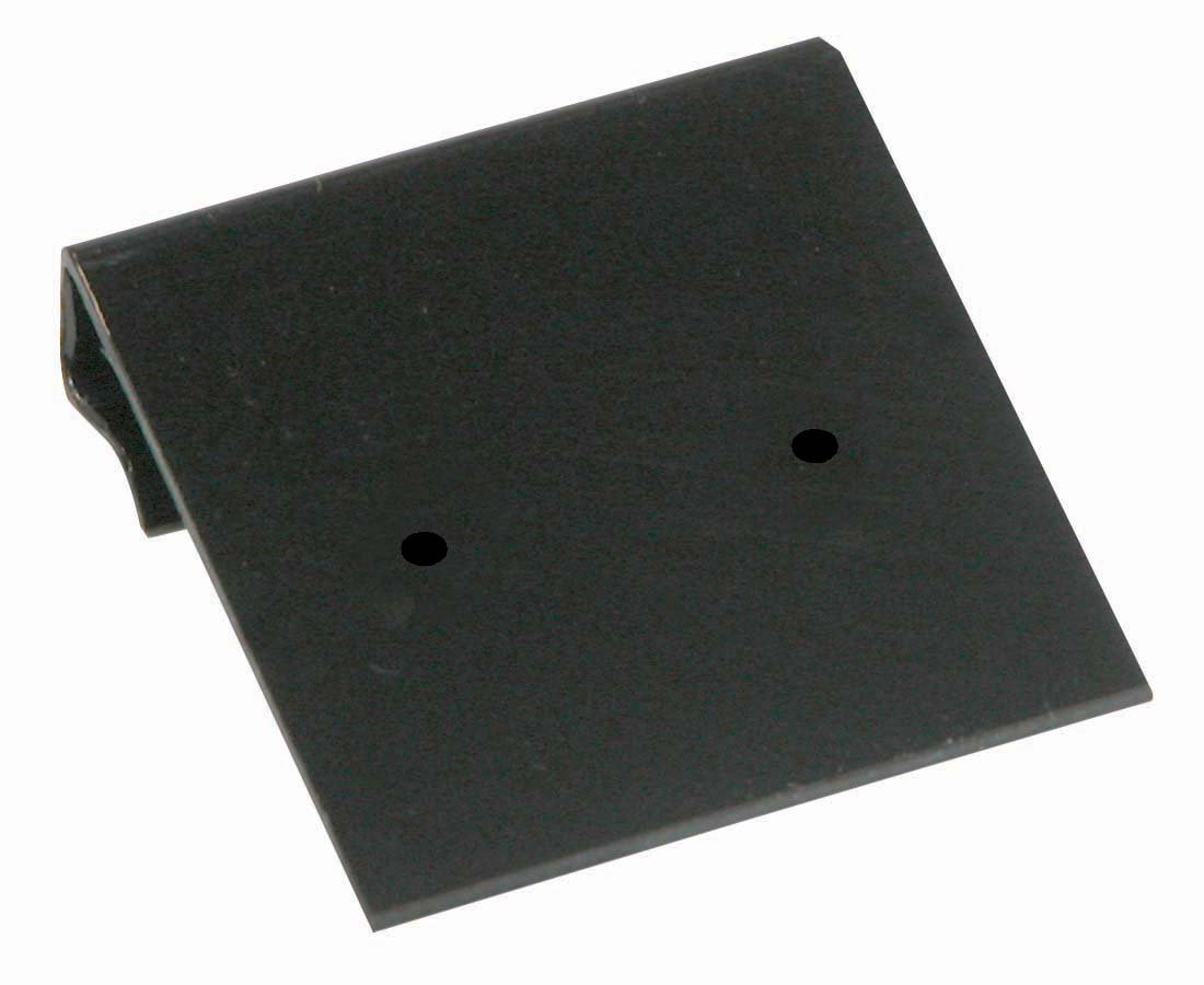 Hanging Earring Card Black Plastic 1x1 (100-Pcs) Jewelry Display