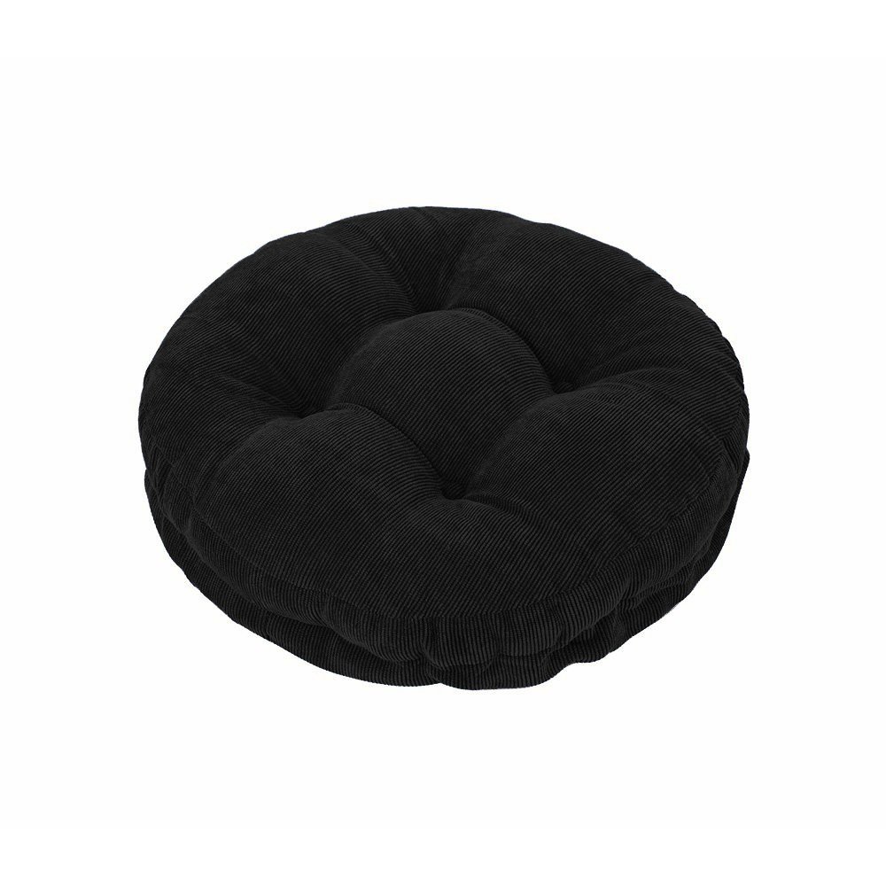 Lominc 12" Padded Round Bar Stool Cushion,Corduroy Fabric and Thick Padding, Comfortable Sitting for Round Wooden/Metal Stools