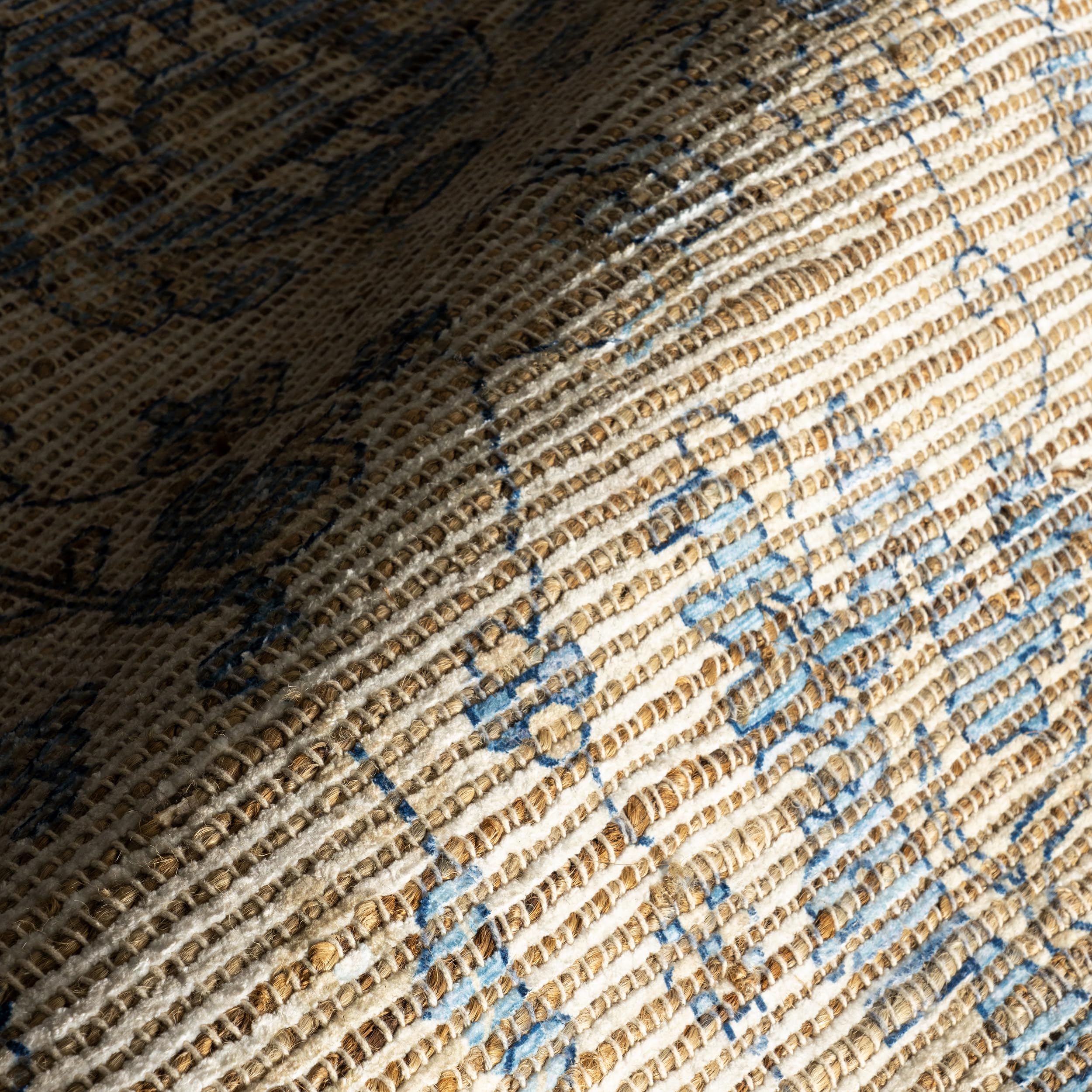Rugs USA x Lauren Liess Marigold Vintage Tasseled Area Rug, 6x9, Sand