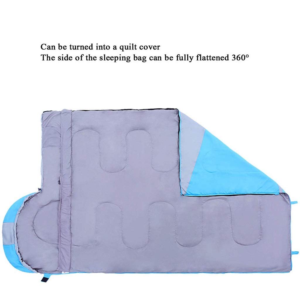 LMMDDP Camping Sleeping Bag,Spring, Fall, Lightweight, Waterproof for Adults and Kids - Camping Gear Equipment, Traveling, and Outdoors (Color : D)