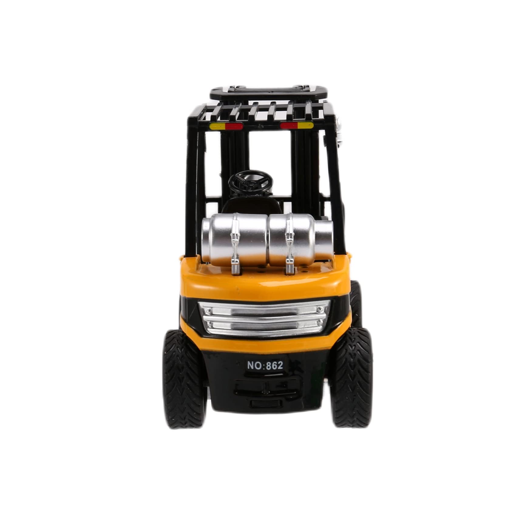 Nemeae 1:24 Construction Forklift Boy Toys with Pull Back Function Sound Light for Box
