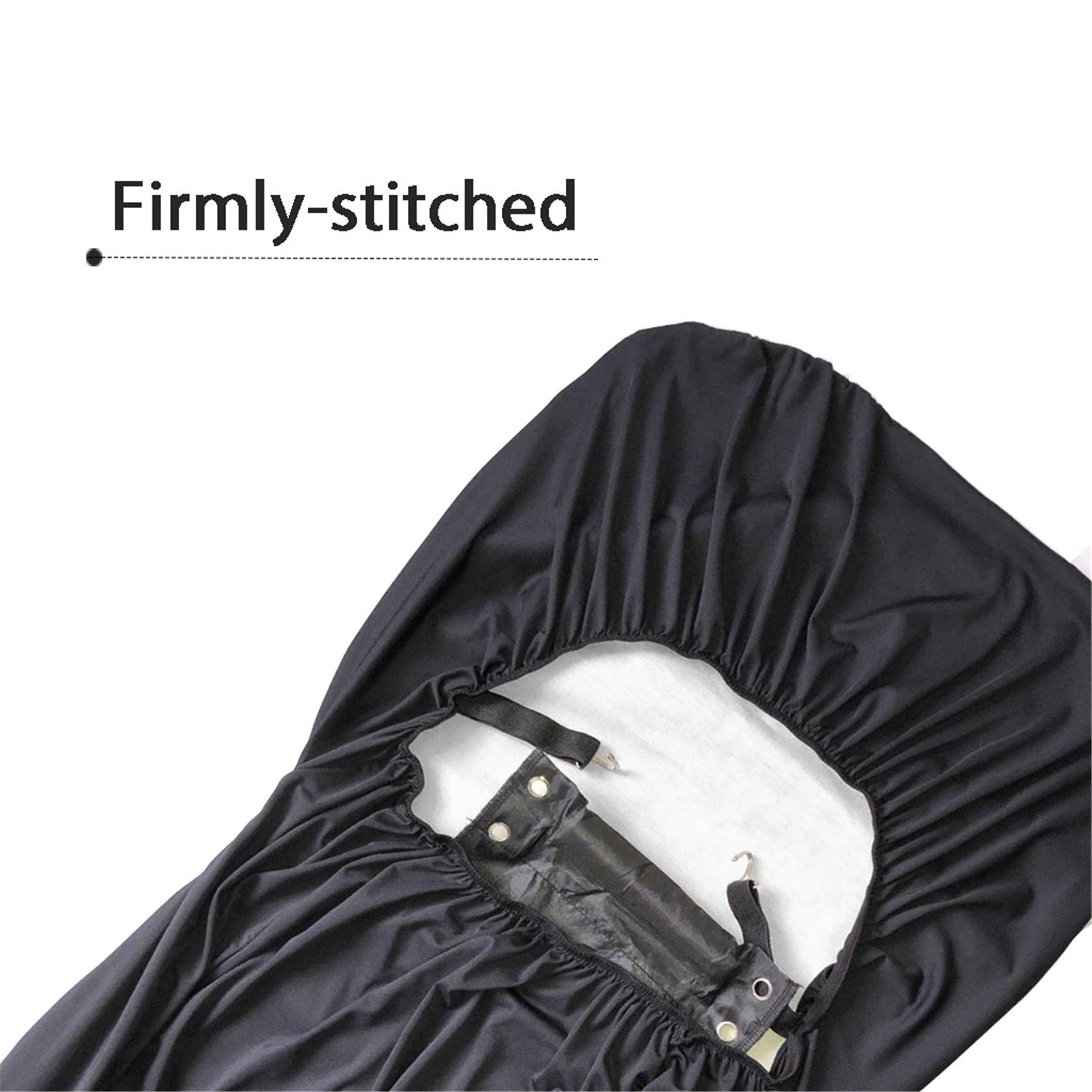 HUGS IDEA 2 Piece Full Set of Car Seat Protectors Cute Follow Your Dreams Sloth Printed Vehicle Seat Protector Car Mat Covers