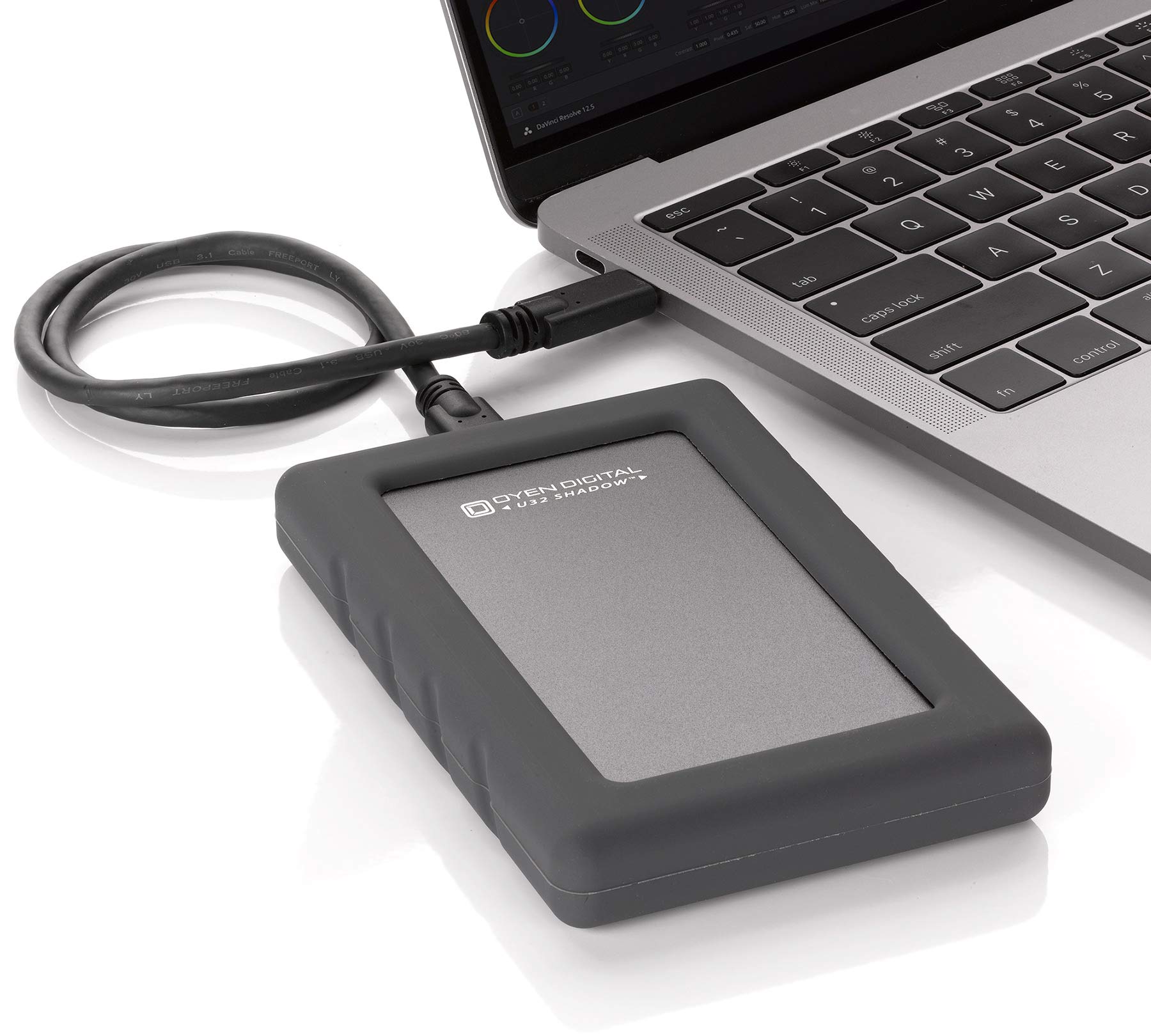 Oyen Digital U32 Shadow 8TB USB-C Rugged Portable SSD (DU32-C-SS-8T-G)