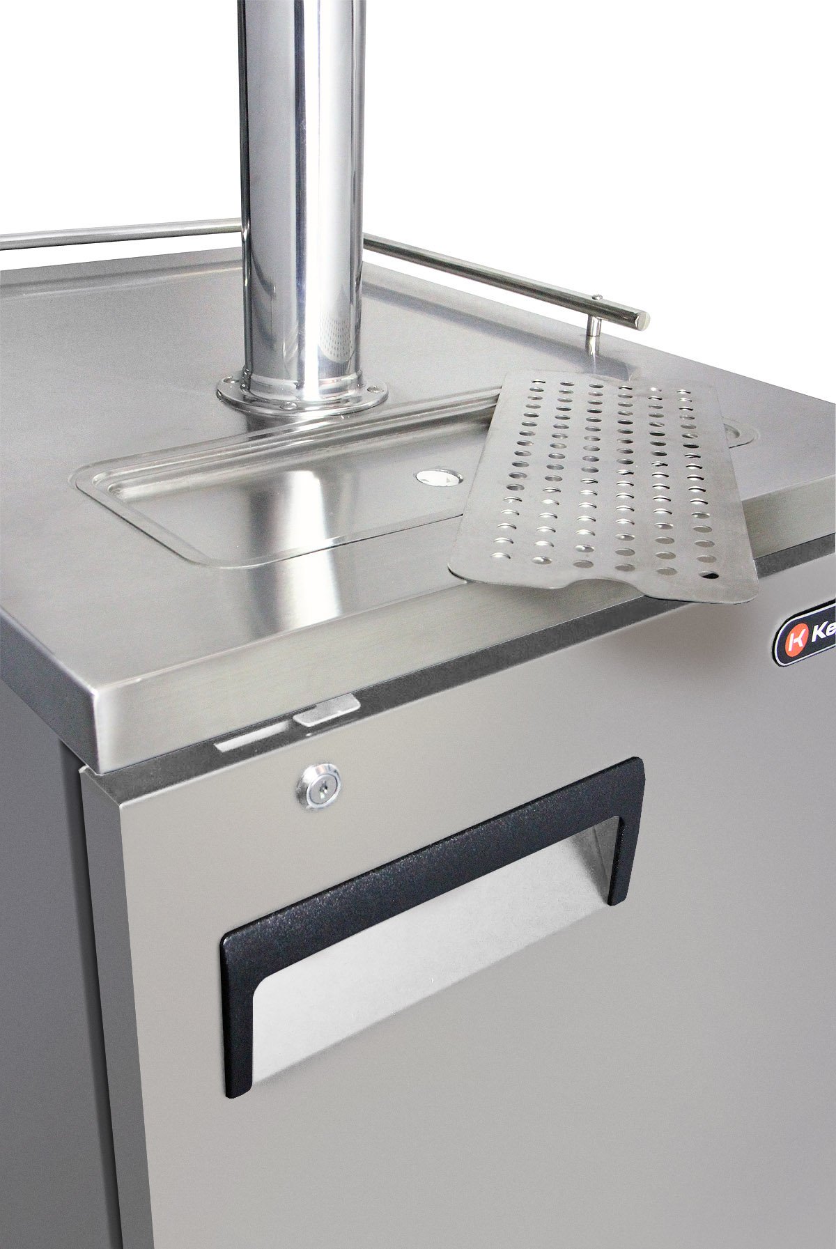 Kegco kegerator, Triple Tap, Stainless Steel
