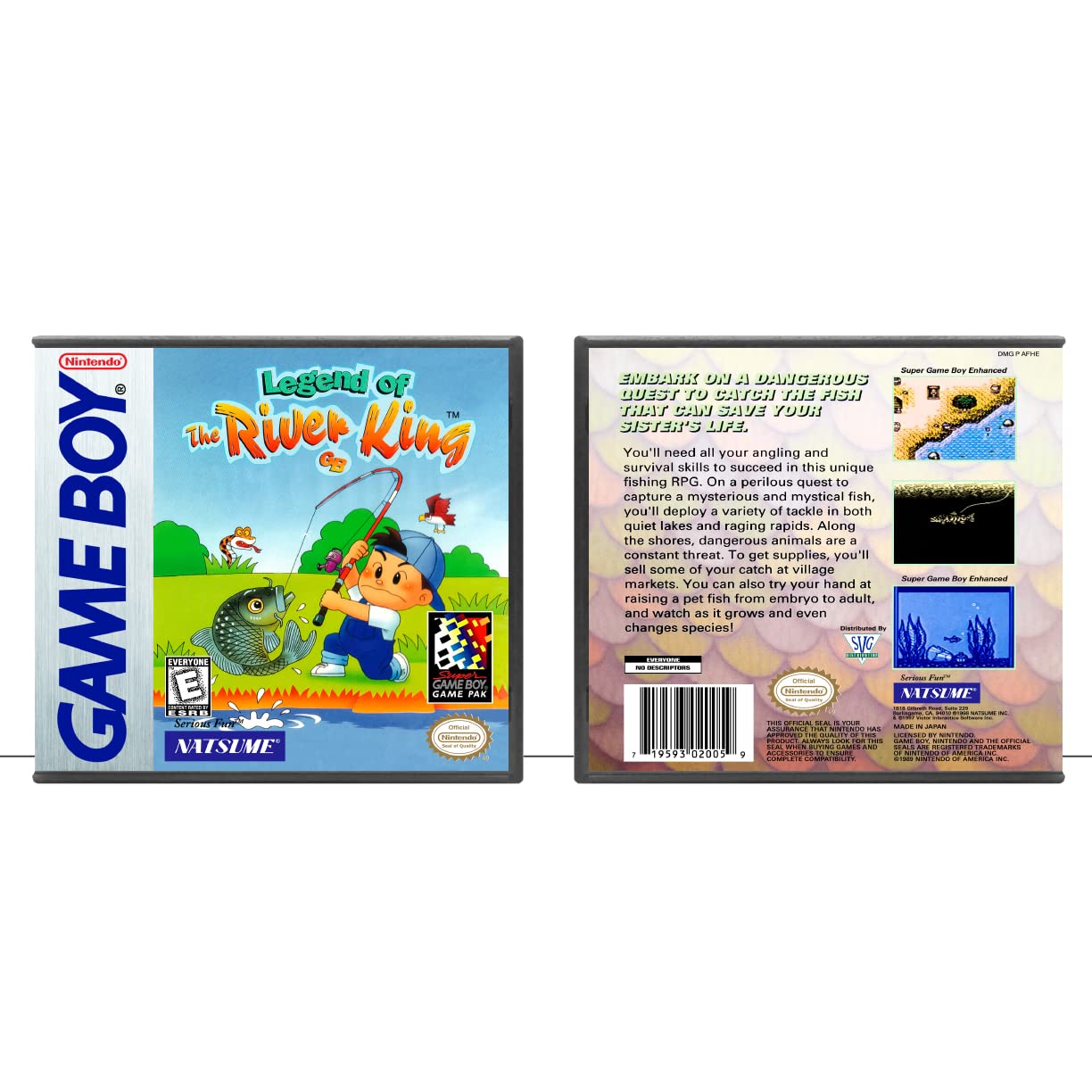 Legend of the River King | (GB) Game Boy - Game Case Only - No Game