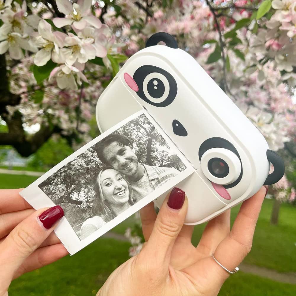Kidamento Model P Instant Print Digital Camera and Photo Adventure Book Bundle, 100+ Hours of Fun Challenges