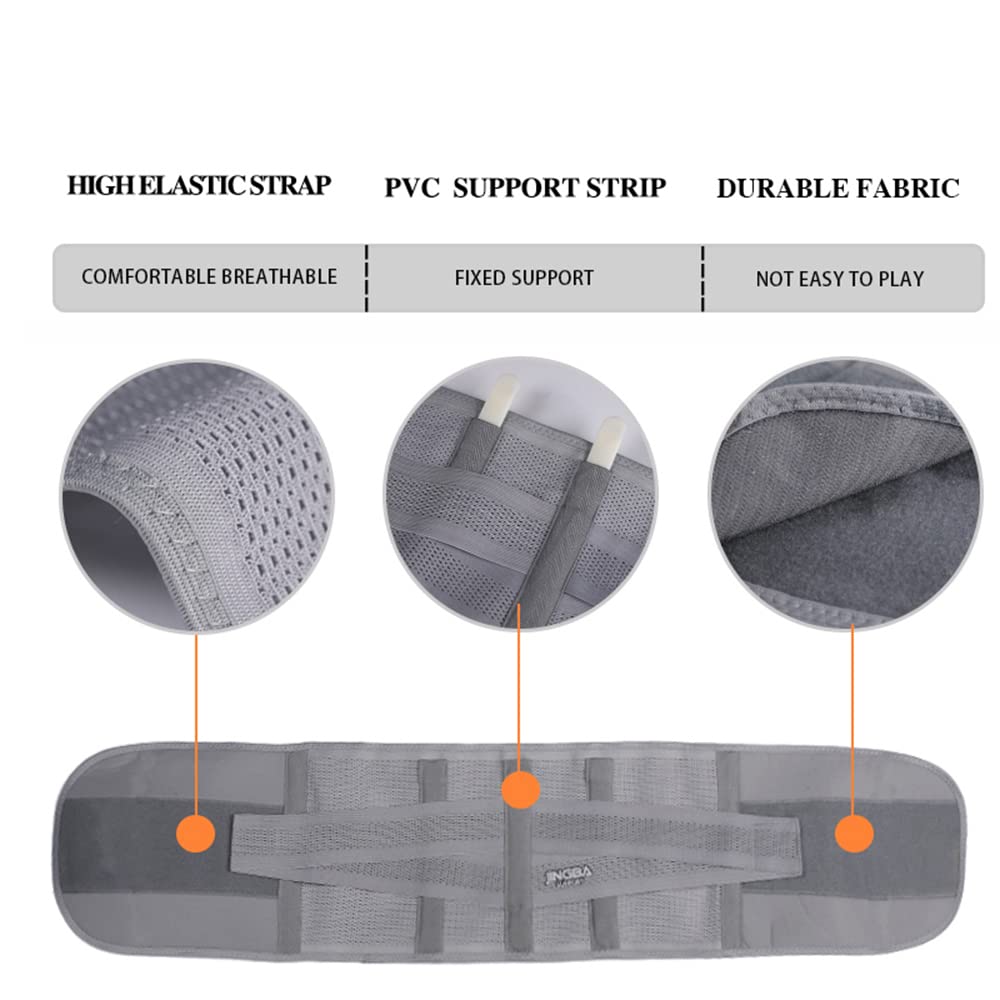 JINGBA Waist back support -Adjustable Back Waist Support Belt - Relief for Back Pain, Herniated Disc, Sciatica, Scoliosis and more! fitness sports Waist back support belts (XXL)