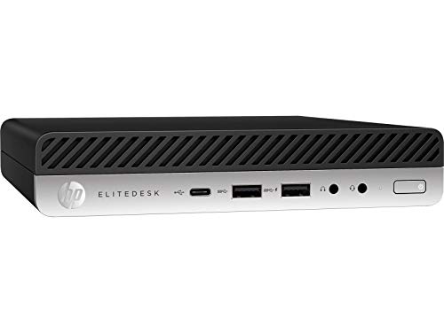 HP EliteDesk 800 G3 Business Mini PC Desktop Computer, Intel Quad-Core i5-7500 up to 3.8GHz, 8GB DDR4 RAM, 256GB SSD, USB WiFi, Bluetooth, USB 3.1, Keyboard&Mouse, Win 10 Professional (Renewed)