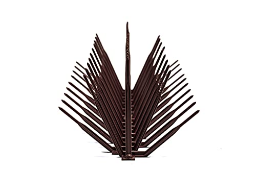 Plastic Bird Spikes 7 inch Wide Brown 10 ft. Box