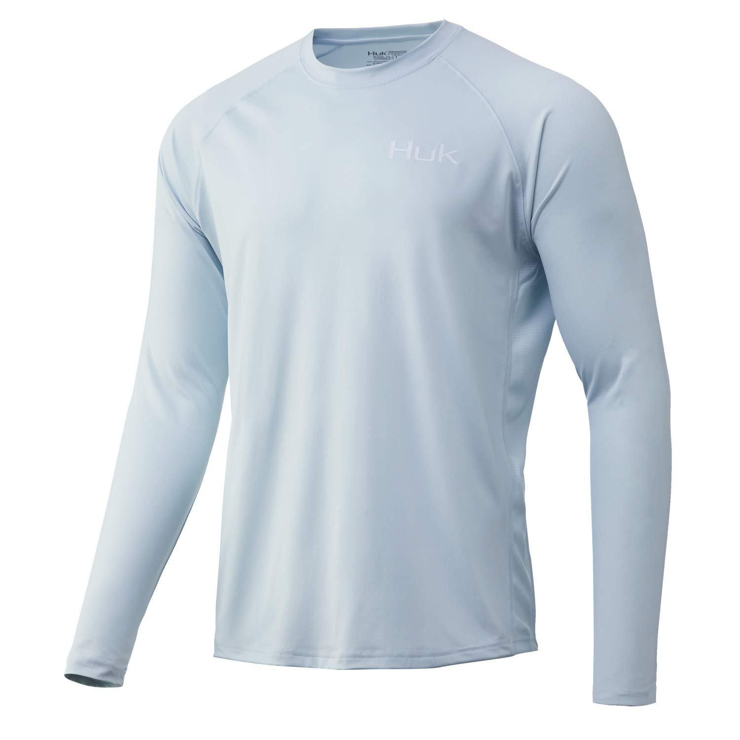 HUK Men's Pursuit Long Sleeve Sun Protecting Fishing Shirt, Shield-Plein Air, Medium