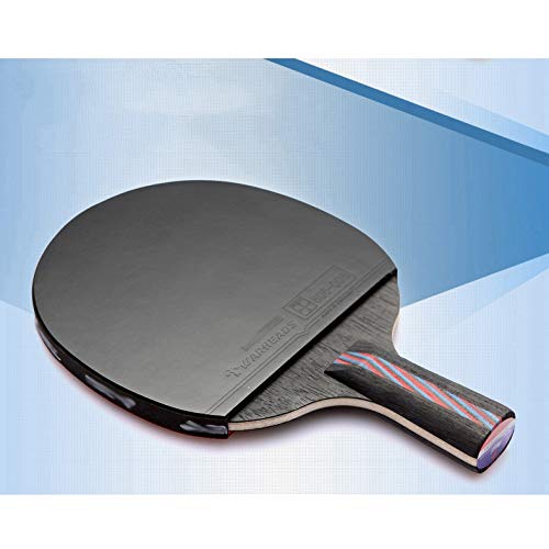 Hewen-Ping Pong Set Pingpong Paddle Table Tennis Racket Ping Pong Bat Set with 1 Rackets, 3 Balls and 1 Cover Bag Table Tennis Bat (Size : Short)
