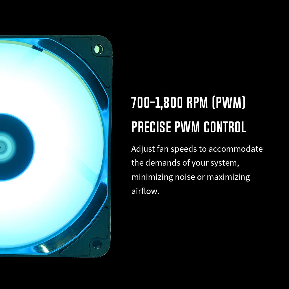 ID-COOLING SE-224-XT RGB CPU Cooler AM4 CPU Cooler 12V 4PIN RGB Cooler 4 Heatpipes CPU Air Cooler 120mm PWM Fan, Intel/AMD