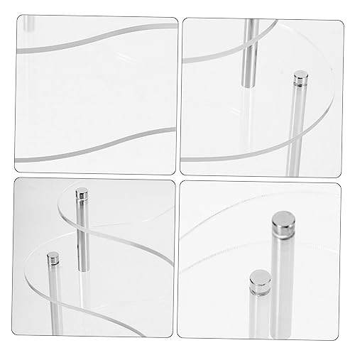 IFANLANDOR 1 Set Dessert Stands Treat Stands for Dessert Table Decorative Frame 7c Acrylic Cake