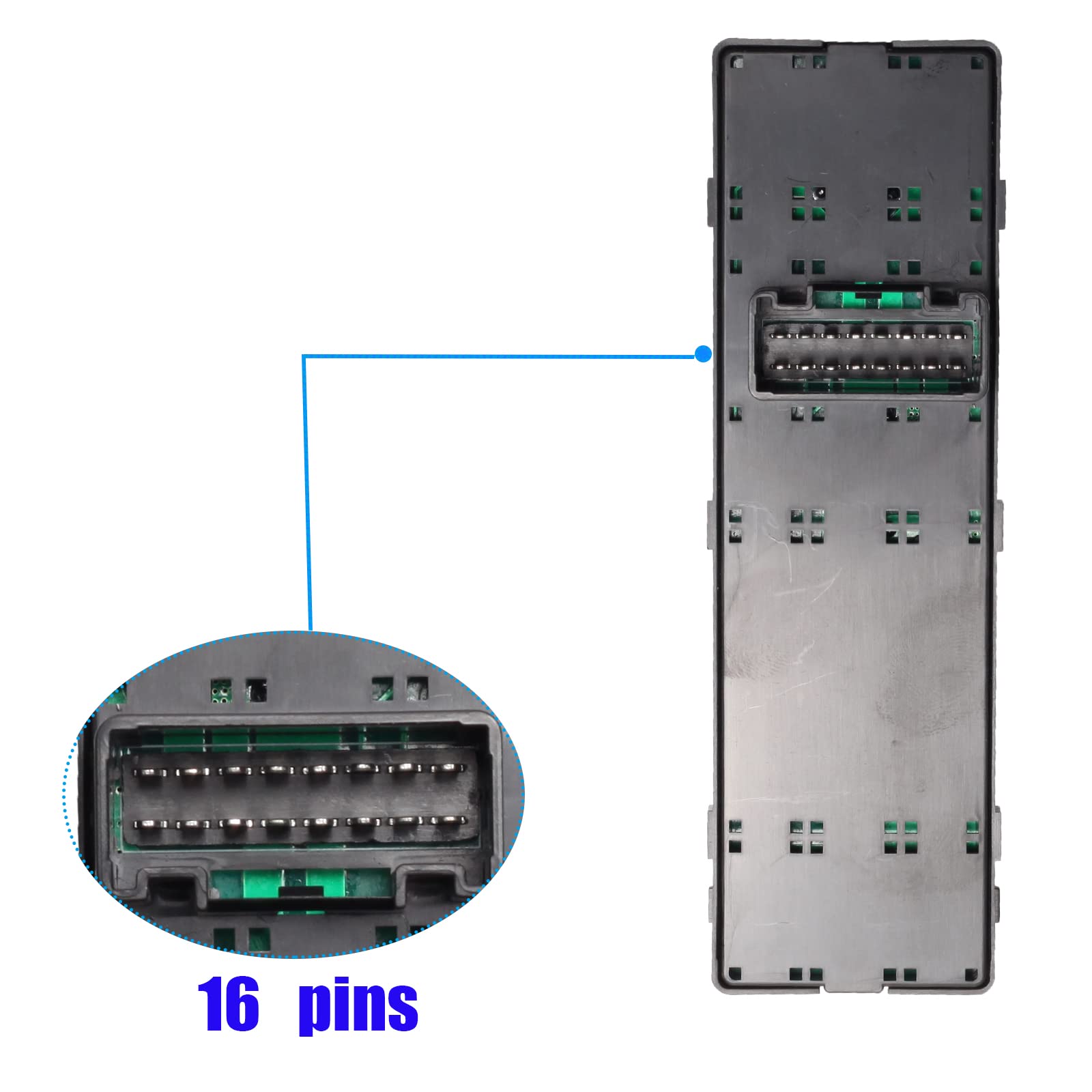 PAHHU Power Window Switch Replacement for 2010-2014 KIA Sorento, Master Driver Side Power Window Switch OE#93570-2P100VA
