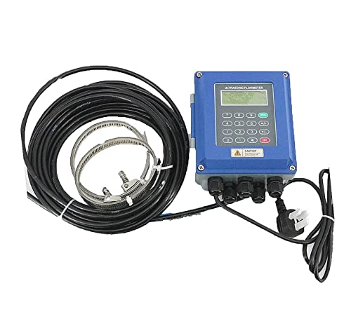 QYTEC Hose Timer SD Slot Version Ultrasonic Flow Meter TUF-2000B TM-1 DN50mm-DN700mm Ultrasonic Flow Meter Liquid Flowmeters Water Timer