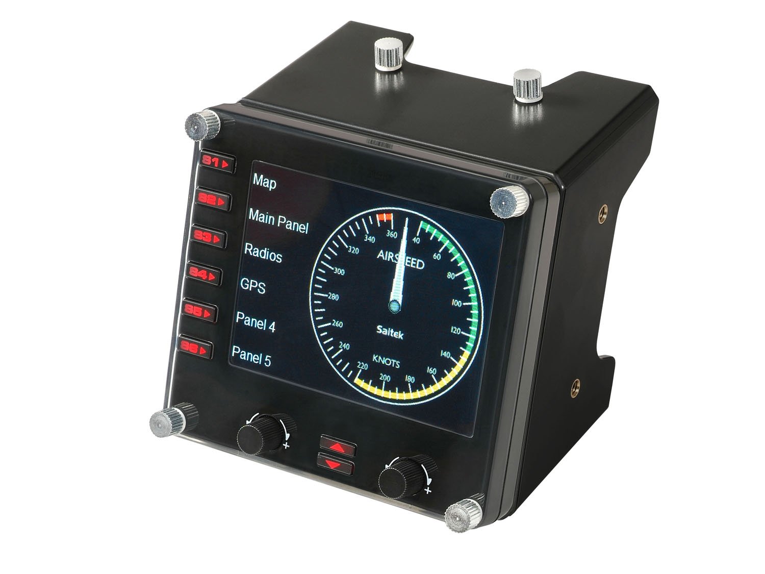 Logitech G USB Pro Flight Instrument Panel PRO Flight Yoke System