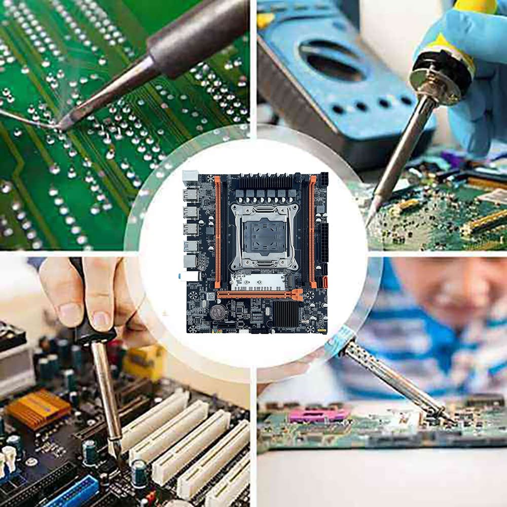 Oligemok DDR4 Mainboard,X99 LGA2011-3 Computer Desktop Motherboard