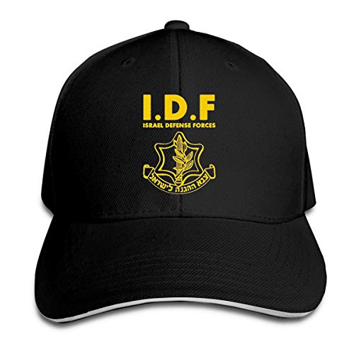 IDF Israel Defense Forces Hat Baseball Cap Duck Tongue Cap Fashion Cap Black