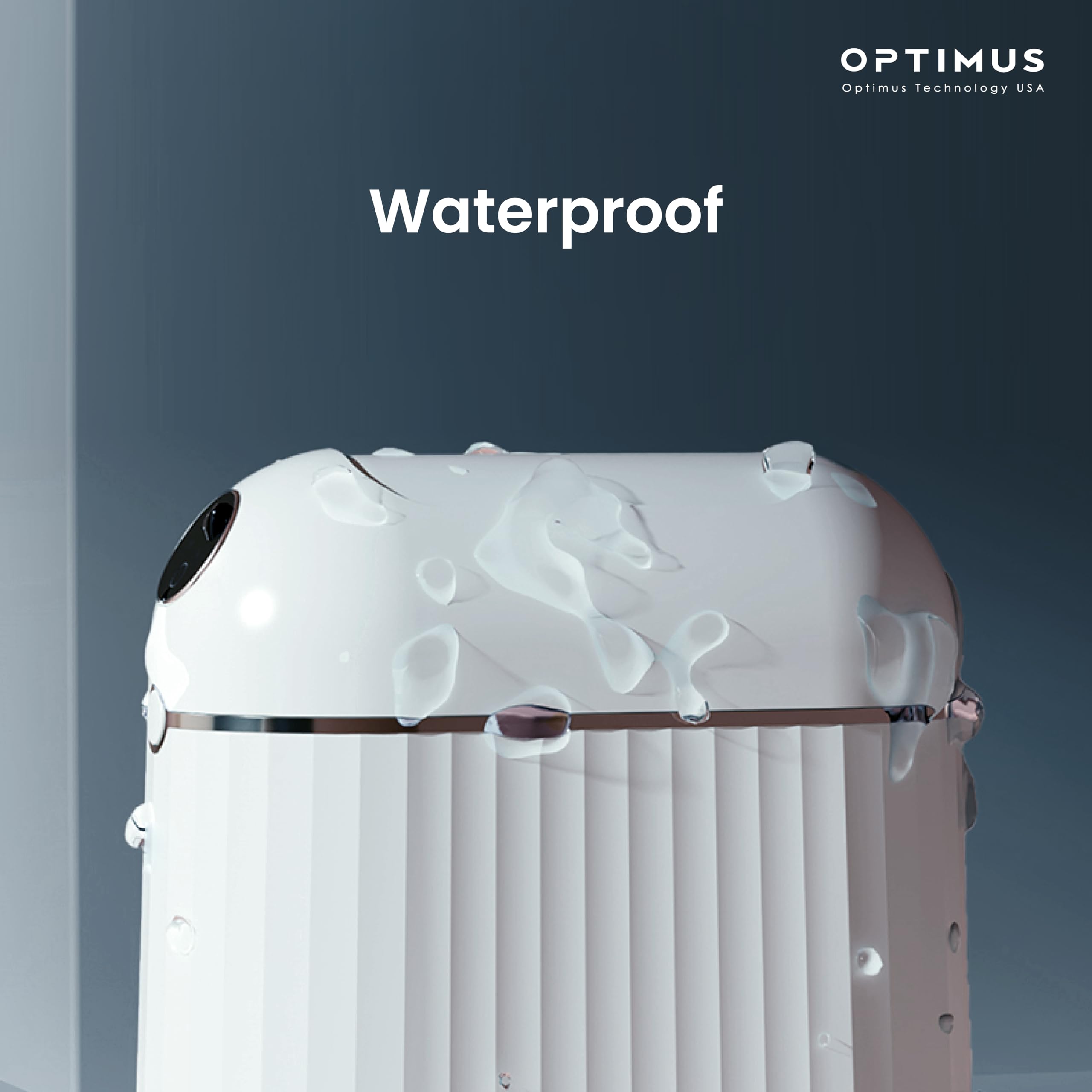 OPTIMUS TECHNOLOGY Automatic Trash Can Self Sealing and Self-Changing Smart Trash Can Motion Sensor Touchless Garbage can Kitchen Bathroom Office 6 Refill Bag Rings (Neos (6-Refill Bag))