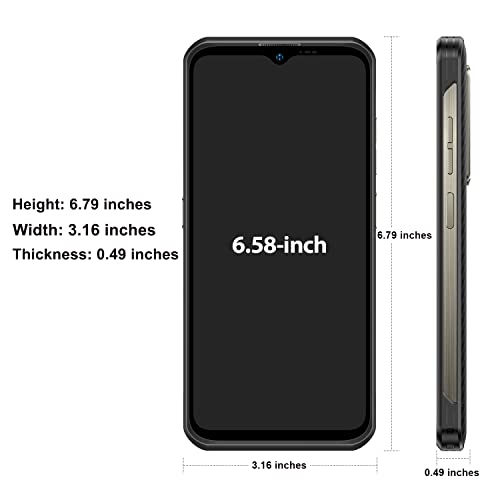 Ulefone Armor 17 Pro Rugged Cell Phone 4G, Helio G99 13+256GB, 108MP Pro Camera, 120Hz Display, 66W Quick Charge, Work with Magnetic Accessories, Android 12 Unlocked Smartphone, 2.4/5G WiFi 6