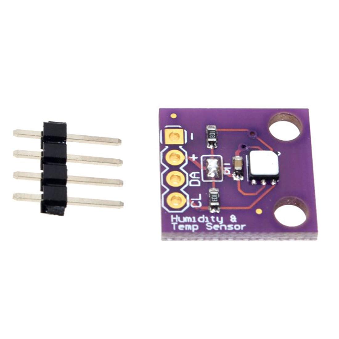 HiLetgo 2pcs Si7021 Temperature Humidity Sensor Industrial High Precision with I2C Interface for Arduino GY-213V-SI7021