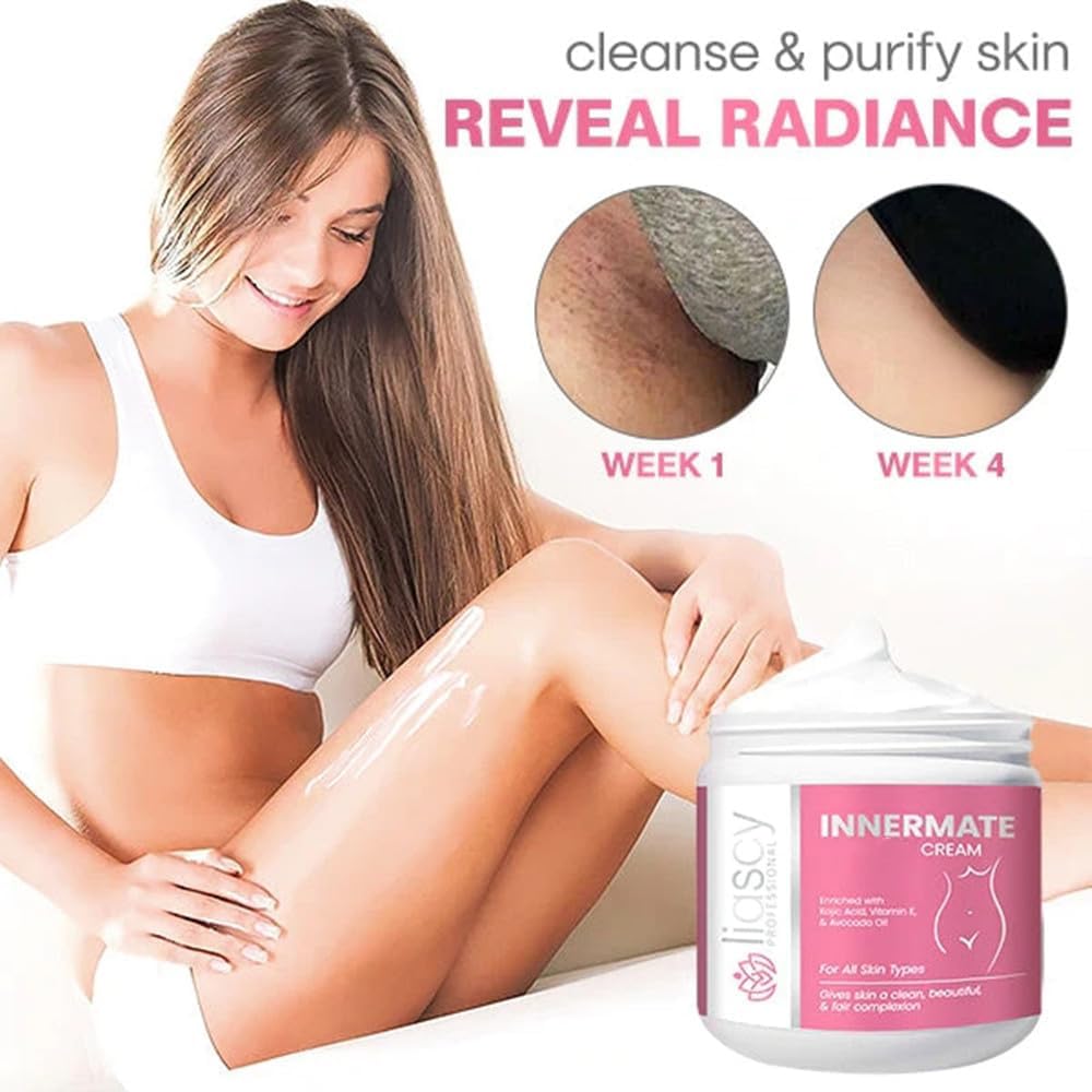 Hairline InnerMate Cream, Intimate Area Skin Cream, Skin Cream for Private Area, Inner Thigh, Bikini Line, Armpit (2pcs)