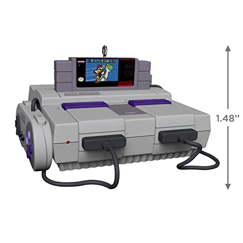 Hallmark Keepsake Christmas Ornament, Nintendo Super Nintendo Entertainment System Console, SNES Light and Sound