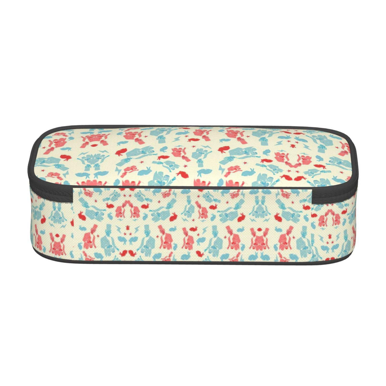 nanger Magician Rabbit Print Pencil Case Bag Big Capacity Pen Pouch, Aesthetic Stationery Organizer With Zipper