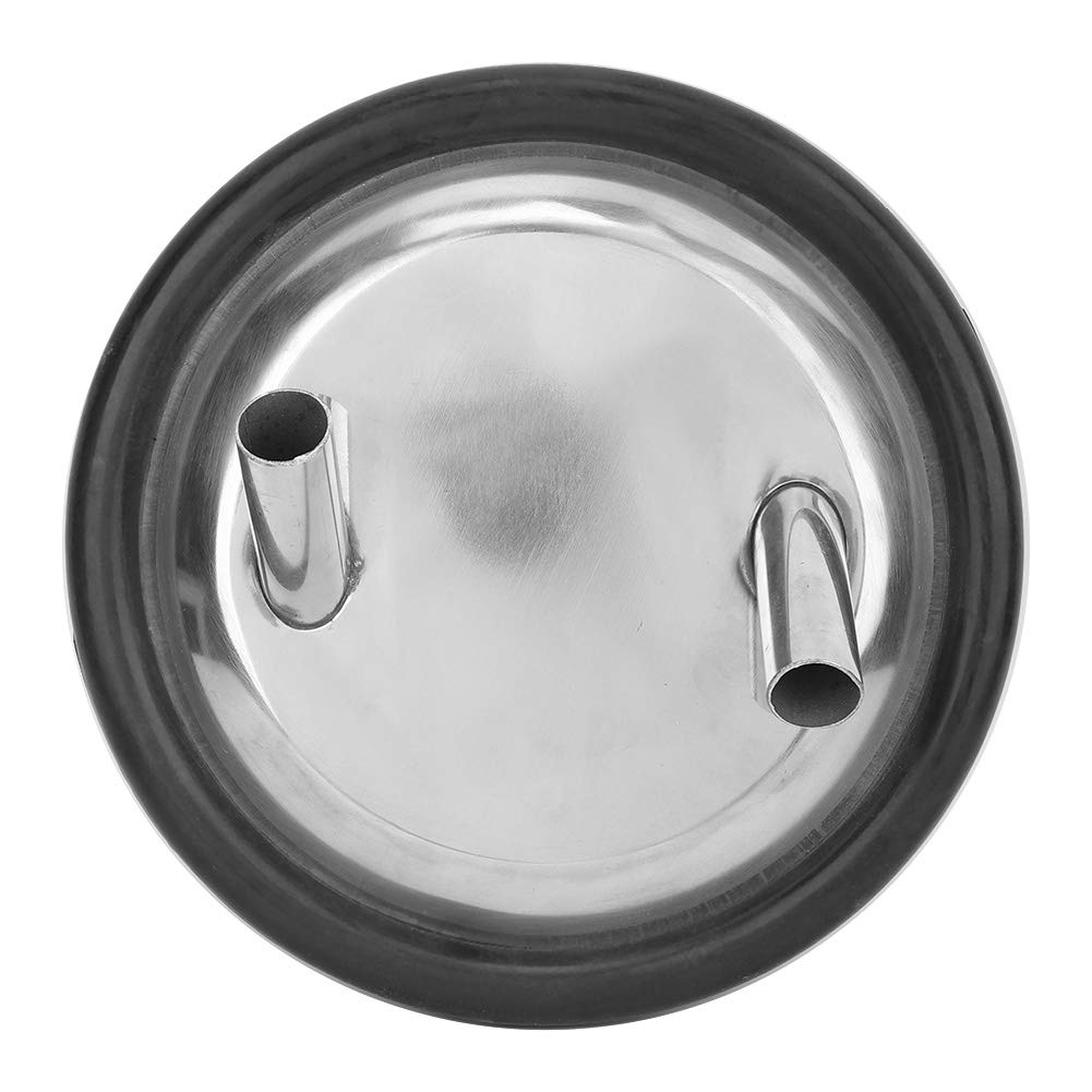 Milk Bucket Lid - Stainless Steel Milk Bucket Lid And Gasket For Milking Machine Two Open Lid