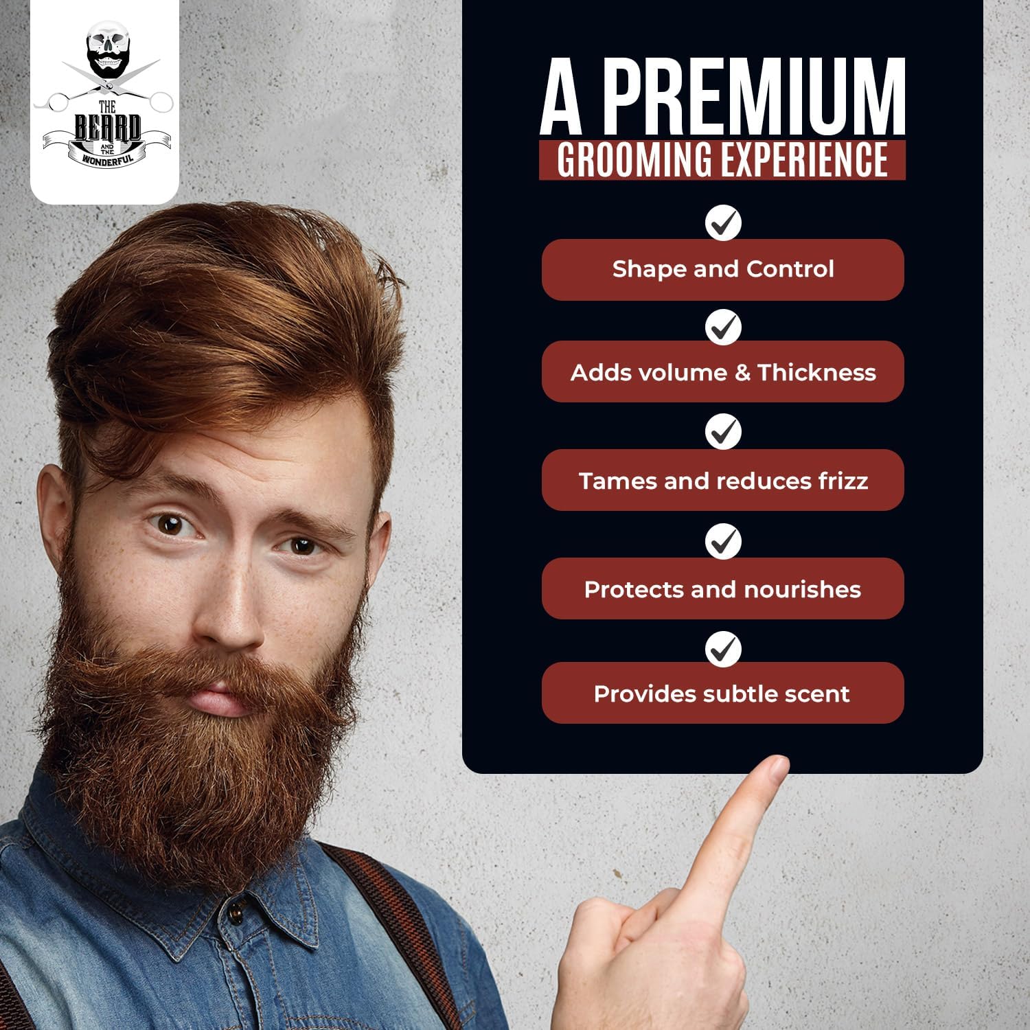 Moustache and Beard Wax 30ml β Facial Hair Growth with Moisture Resistant Feature β Ideal Beard Styling for Men with All Natural Ingredients, Strong Hold, & Unscented Wax