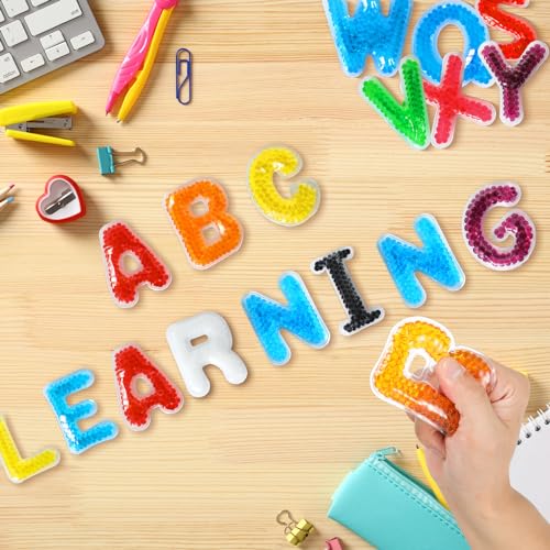 LESONG Alphabet Letters Sensory Toys for Kids (Letter & Shapes)