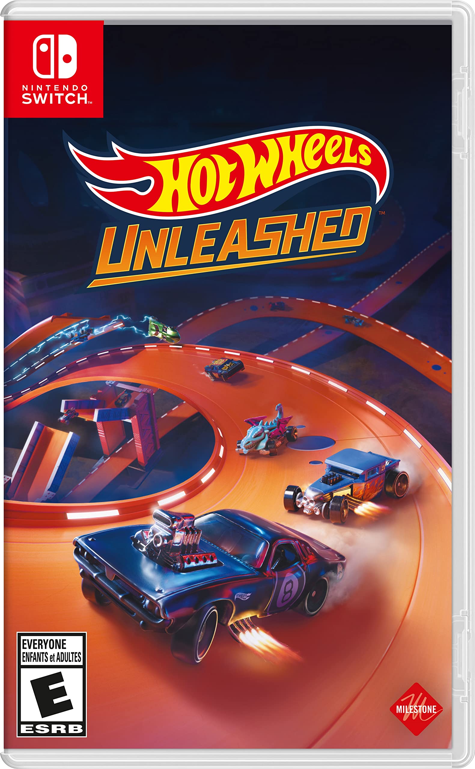 Hot Wheels Unleashed - Nintendo Switch and TALK WORKS Nintendo Switch Racing Wheel Controllers