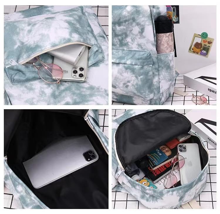 Kawaii Backpack Simple Modern Gradient Color Backpack Lightweight Backpack for Outgoing