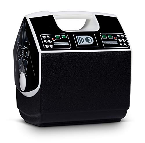 Igloo 7 Quart Limited Edition Star Wars Darth Vader Portable Lunchbox Playmate Pal Cooler Ice Box, Medium
