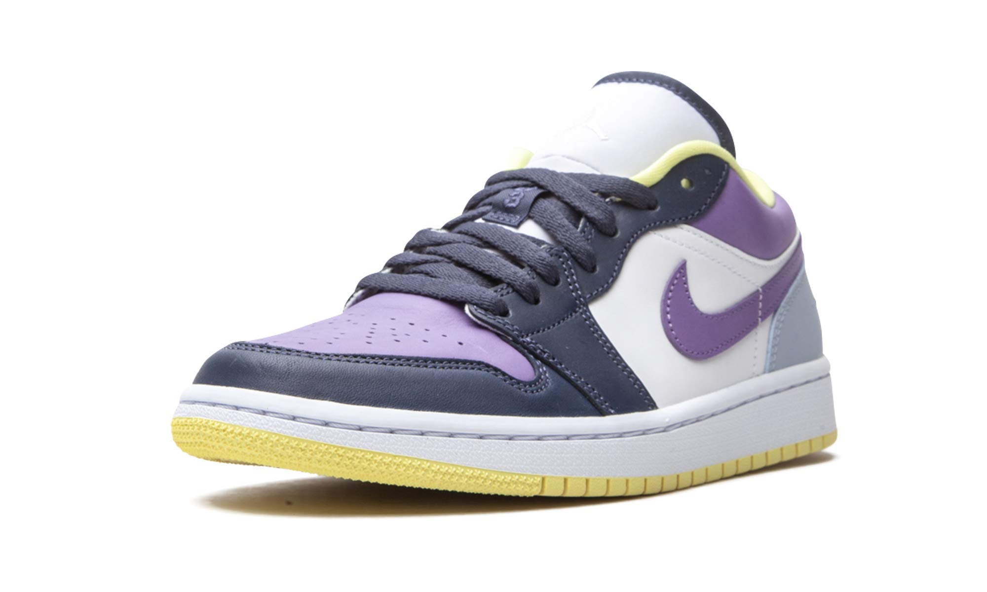 Jordan Womens WMNS Air 1 Low SE DJ4342 400 Mismatched Purple/Magenta - Size 5W
