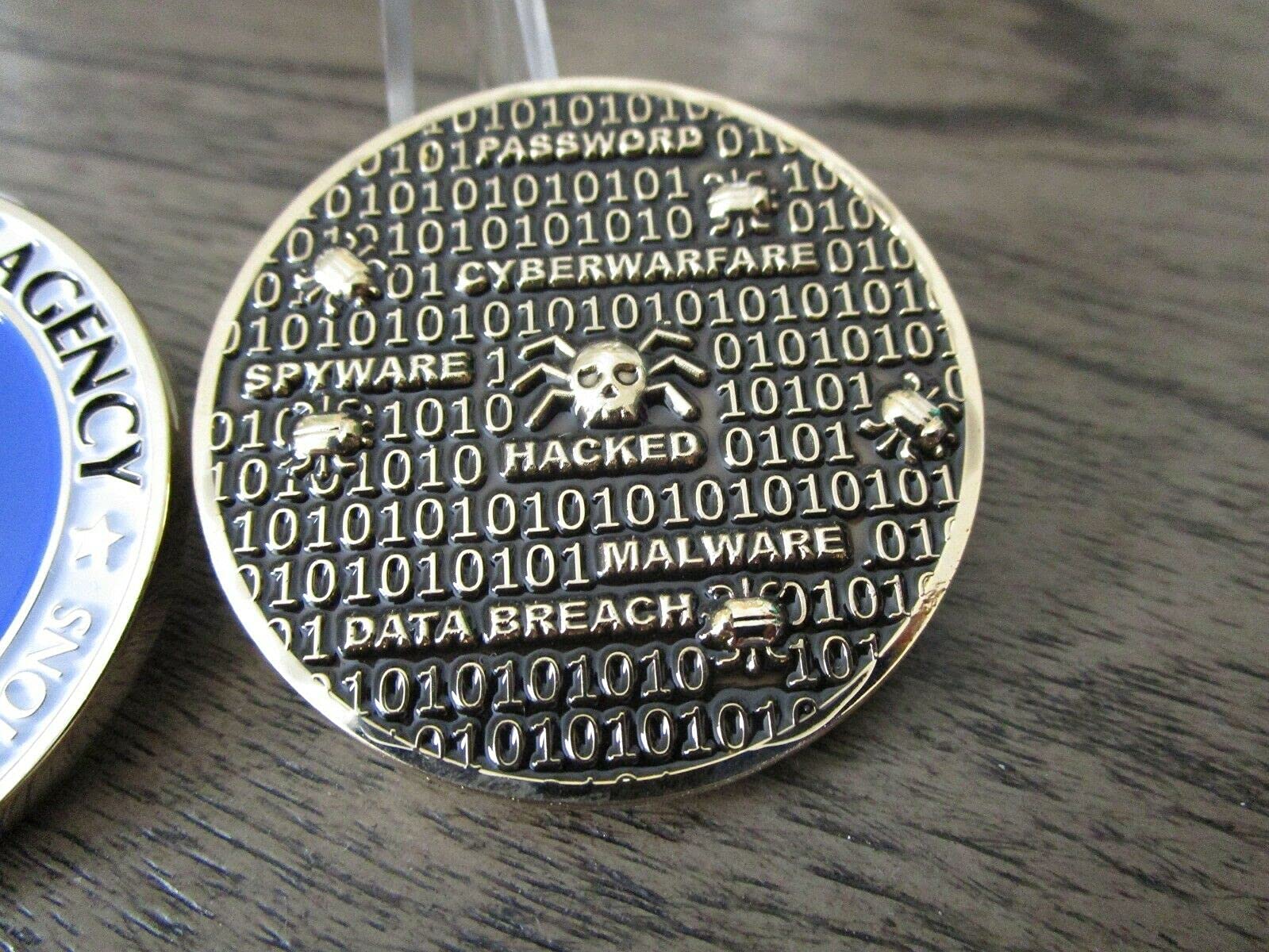 Oneworldtreasures National Security Agency Cyber Network Operations NSA CNO SIGINT Challenge Coin