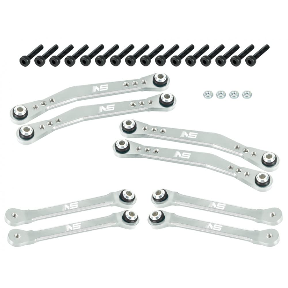 NexxSpeed CNC 7075 Aluminum Clearance Links Set - FMS FCX24