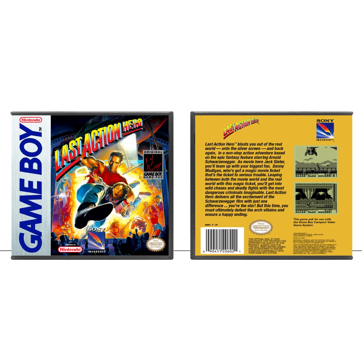 Last Action Hero | (GB) Game Boy - Game Case Only - No Game