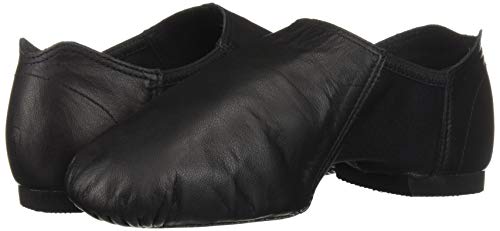 Leo Women's GIOFLEX Jazz Boot Dance Shoe, Black, 6 Medium US