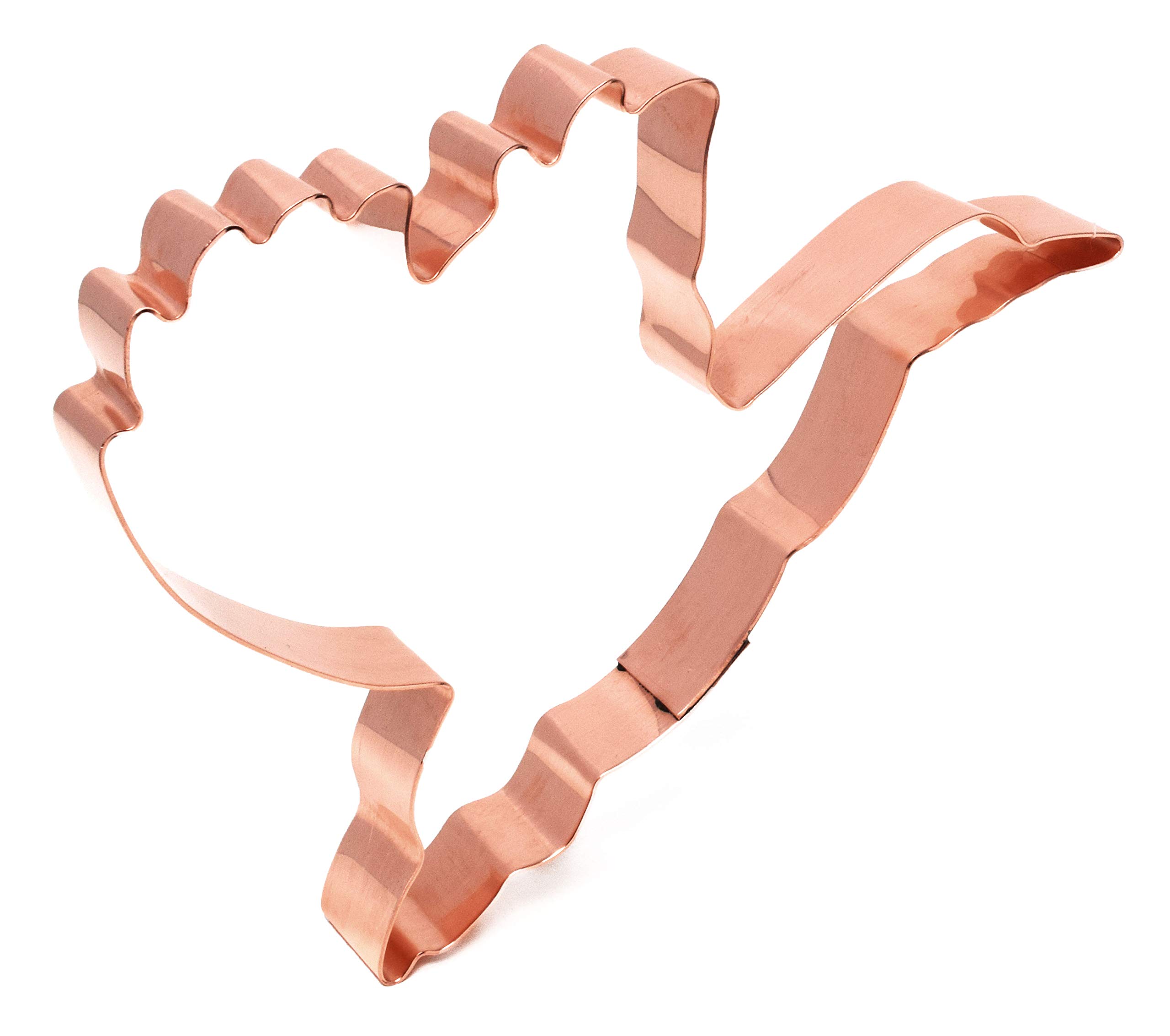 Medium Decoy Duck 5 X 3.5 inch Copper Cookie Cutter