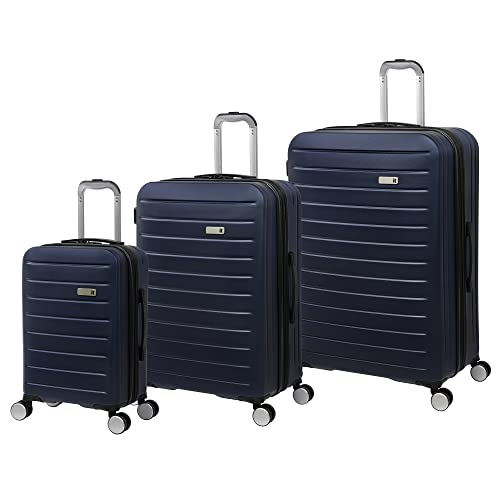 it luggage Legion 3 Piece Hardside 8 Wheel Expandable Spinner, Dress Blues, 3 Pc Set